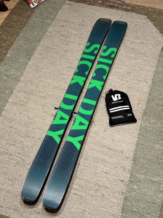 Ски Line Sick Day, Автомати Marker Kingpin Mwerks, колани Kohla Vacuum ...