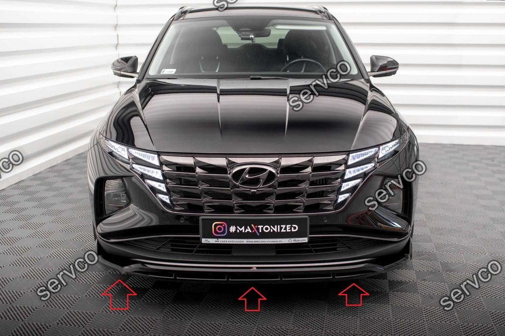 Pachet Body kit tuning Hyundai Tucson Mk4 2020- v2 - Maxton Design ...