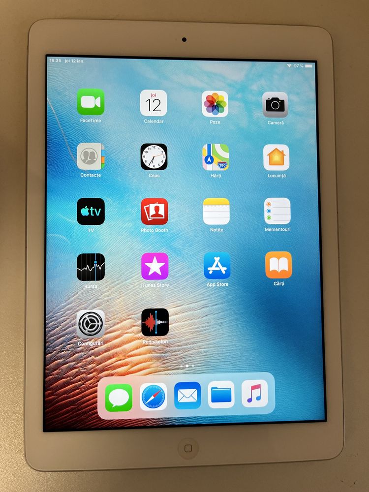 Apple iPad Air, 16GB, Wi-Fi, Silver Bucuresti Sectorul 1 • OLX.ro