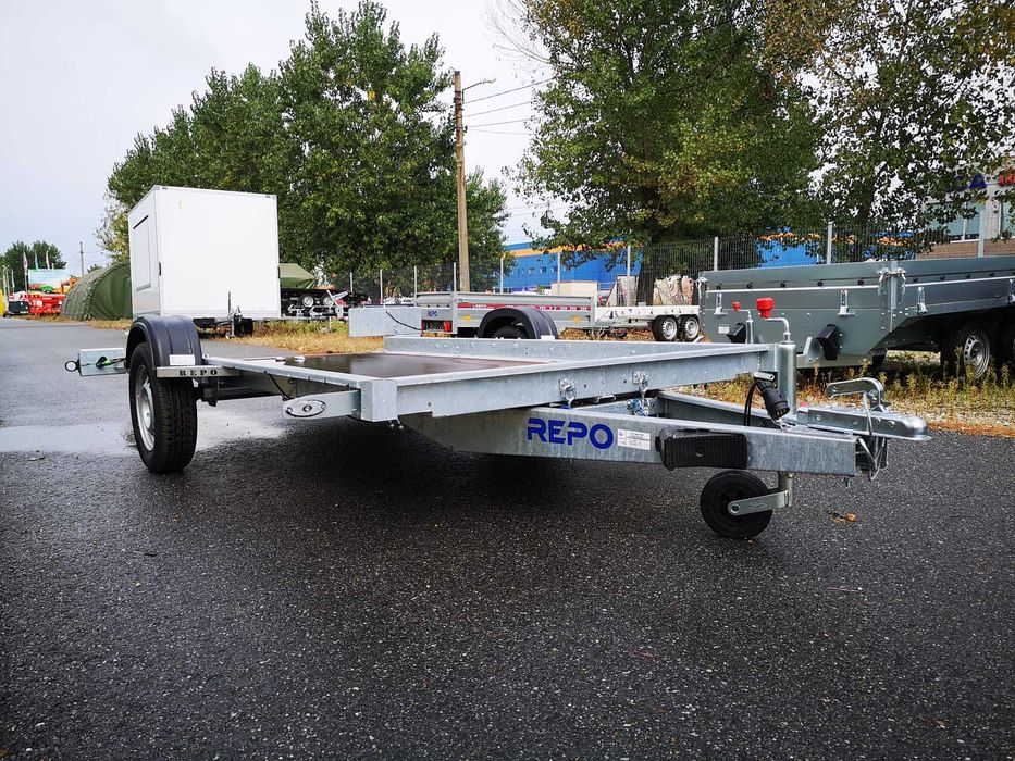 Remorca auto Repo 750 kg, platforma ATV, apicola, carte RAR Brasov • OLX.ro