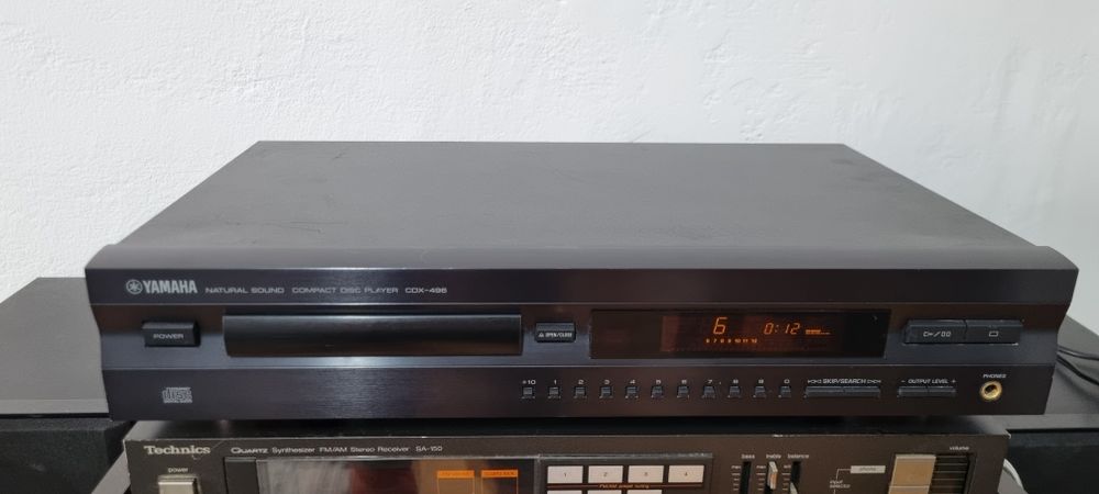 Technics cd player SL P277A, SL P350 si Yamaha CDX 496, perfecta stare ...