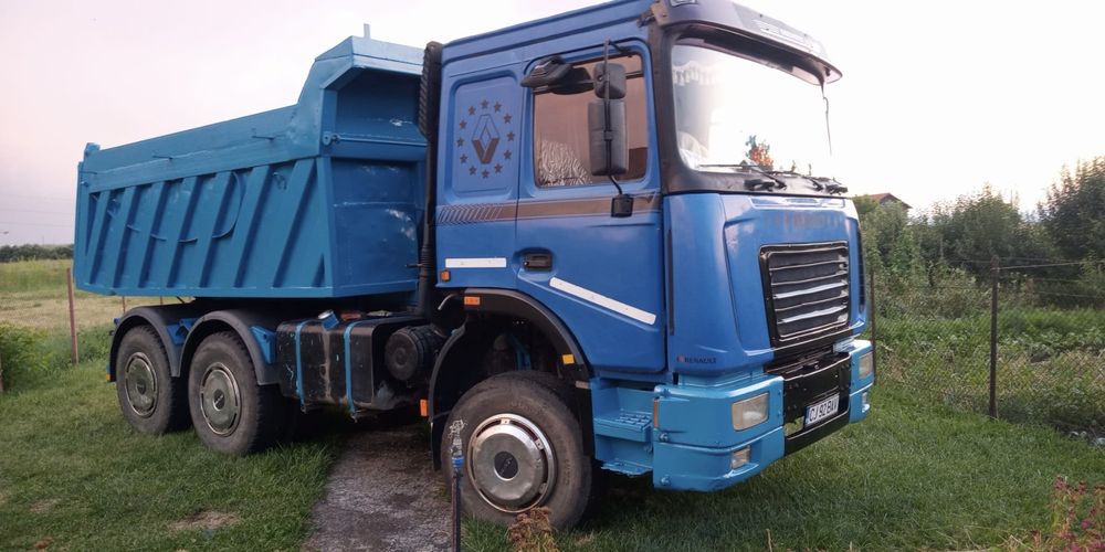 Vand raba 6x4 in stare foarte buna ( Roman - Renault ) Basculanta ...