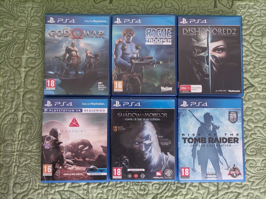 6 jocuri ps4 playstation 4 Bucuresti Sectorul 2 • OLX.ro