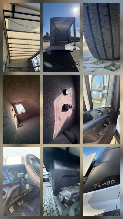 Iveco daily 72C18 prelata și lift mercedes sprinter ,iveco daily ...