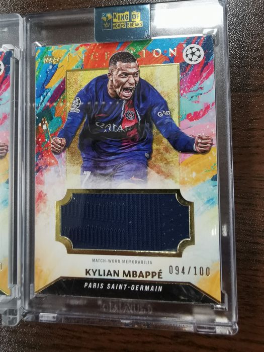 Kylian Mbappe Relic card topps / Килиан Мбапе реликва топс карта гр ...