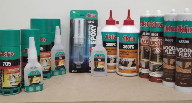 Акфикс клей Akfix! Двухкоменентный клей! оптом и в розницу Arzon: 87 ...