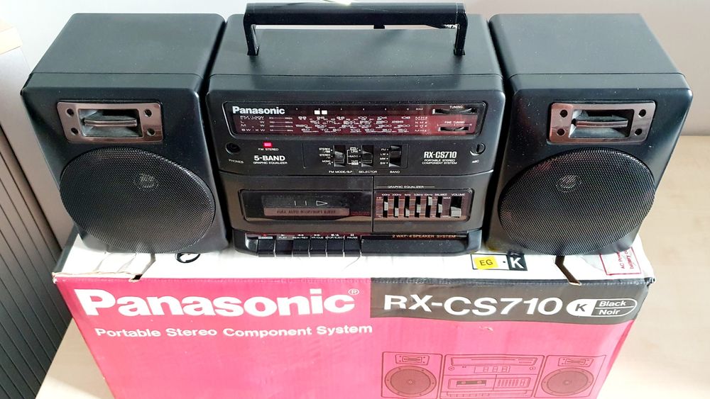 RX CS710 Panasonic boombox ghettoblaster casetofon Deva • OLX.ro