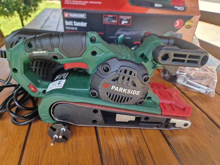 Slefuitor cu banda Parkside, cu 3 seturi de benzi Timisoara • OLX.ro