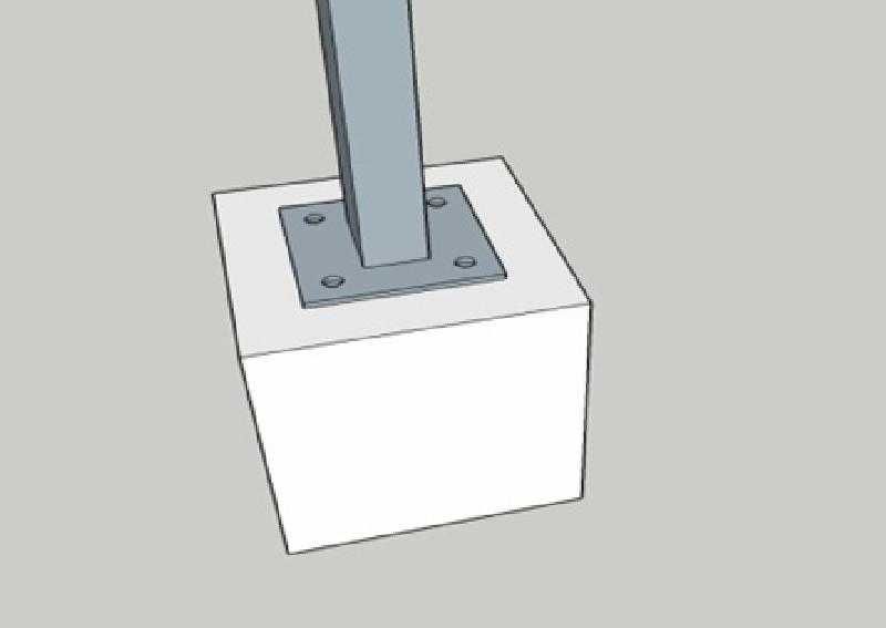 Stalpi cu talpa - stalpi de gard Cluj-Napoca • OLX.ro