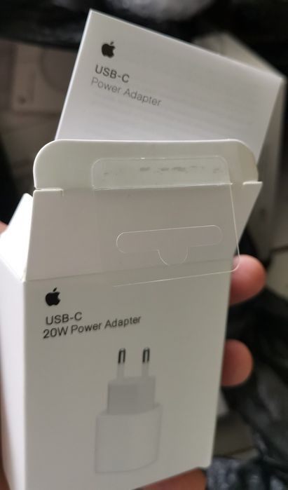 Kit apple incarcator original iphone 12/13,14,cablu usb c to lightning ...