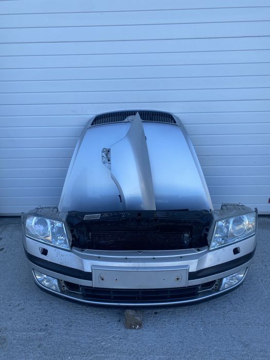Fata completa capota bara fata trager aripa far radiator Octavia 2 Campina • OLX.ro