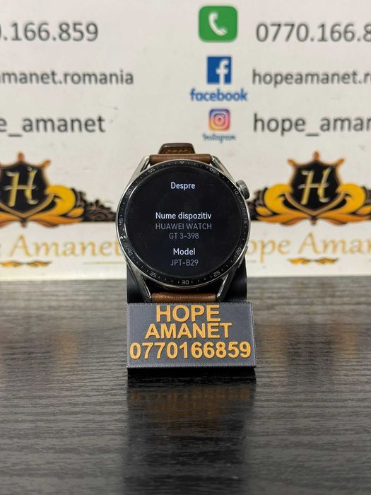 Hope Amanet P10/HUAWEI Watch GT3 Bucuresti Sectorul 5 • OLX.ro