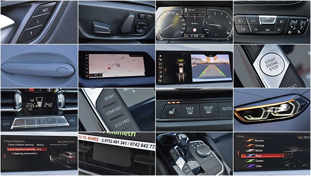 BMW 118i~ DISTRONIC ~ 2021 ~ Lane Assist ~ Bord Digital ~ Keyless Targu ...