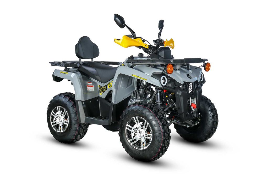 ATV Barton Discover 200cc, culoare gri, roti aluminiu, inmatriculabil ...