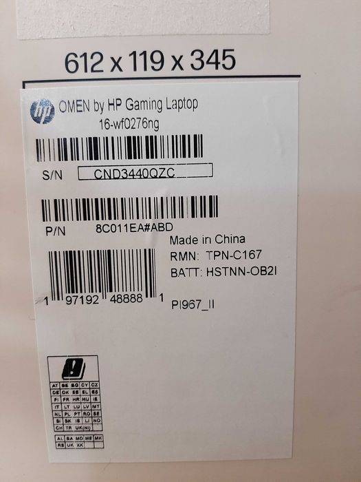 Hp Omen 16, Rtx 4080, Ram 32gb, ssd 1tb, intel 13700HX, Siglat Cluj ...