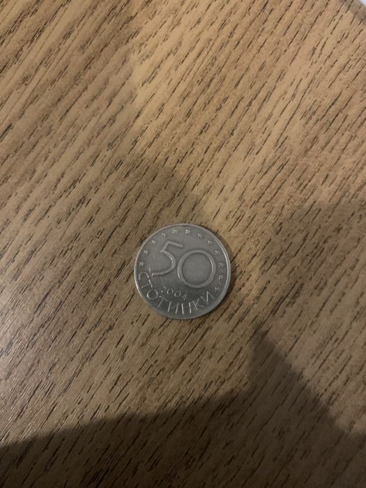 Монета 50 стотинки 2004г „България в Нато” гр. Попово • OLX.bg