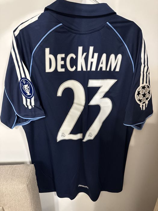 Tricou Beckham Real Madrid champions league fotbal Bucuresti Sectorul 6 ...