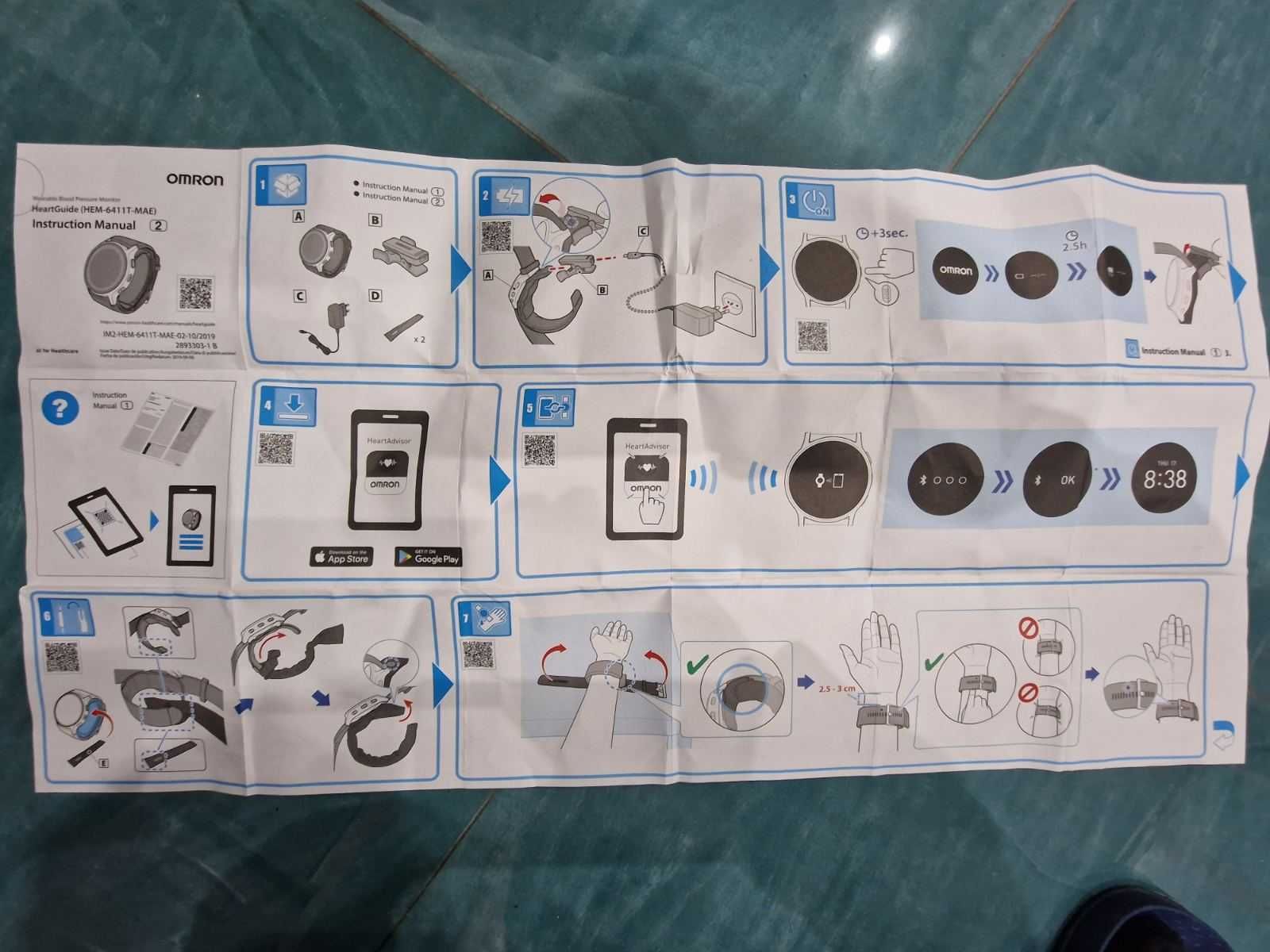 Часовник Omron Heartguide Smartwatch гр Пазарджик Запад • Olx Bg