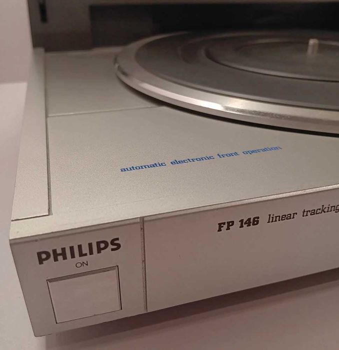 Philips FP 146 Linear Tracking Turntable Automatic Belt-Drive TT Brasov ...