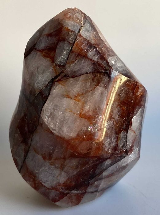 Cristale/Minerale - Cuart Hematoid Rosu-Sculptura piatra semipretioasa ...