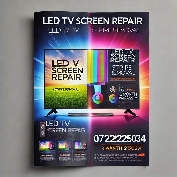 Reparatii profesionale TV LED- defectiuni de ecran/dungi/lipsa imagine ...