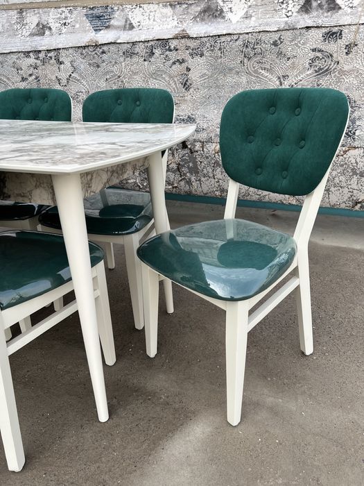 Столы и стулья для кухни Oshxona uchun stol va stul: 3 700 000 сум - Кухонная мебель Ташкент на Olx