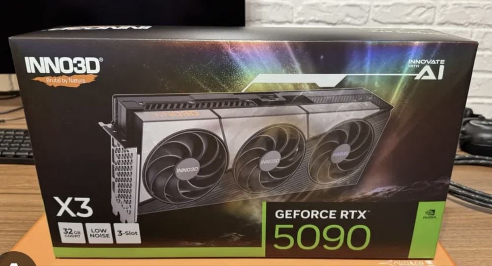 Inno3D GeForce RTX 5090 X3 - Чисто нова в гаранция! гр. София Дианабад ...