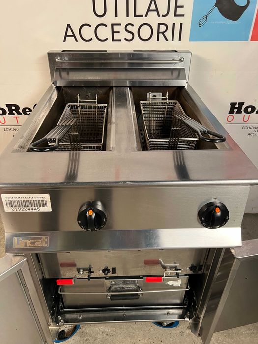 Lincat- Friteuza GAZ 2 cuve 14+14 litri; Friteuza dubla; 32kW (2019) Corbeanca • OLX.ro