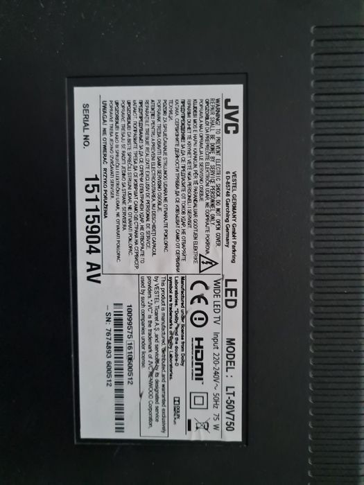 Телевизор SMART JVC LT-50V750 гр. София Стрелбище • OLX.bg