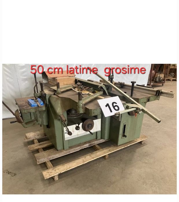 MUT de 50cm masina universala tamplarie freza grosime antic old ...