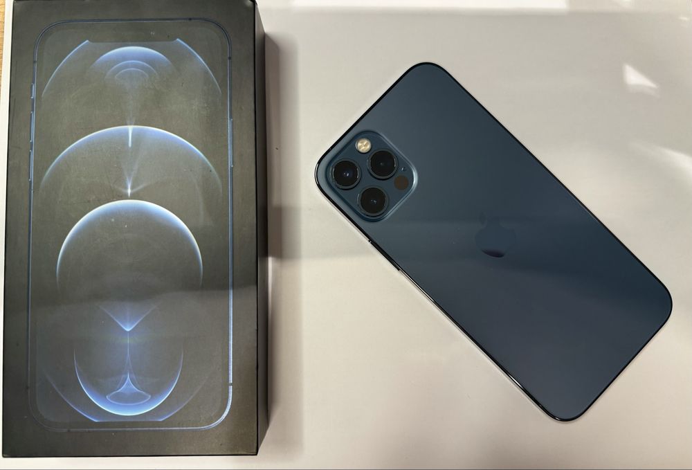 IPhone 12 Pro 128 GB Pacific Blue гр. София Малинова долина • OLX.bg