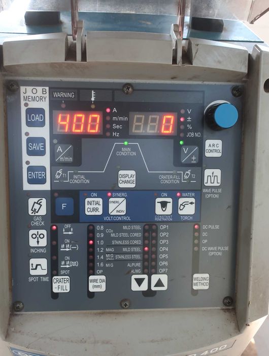 Заваръчен апарат, телоподаващо,МИГ/МАГ, OTC Daihen DP400 гр. Елин Пелин ...