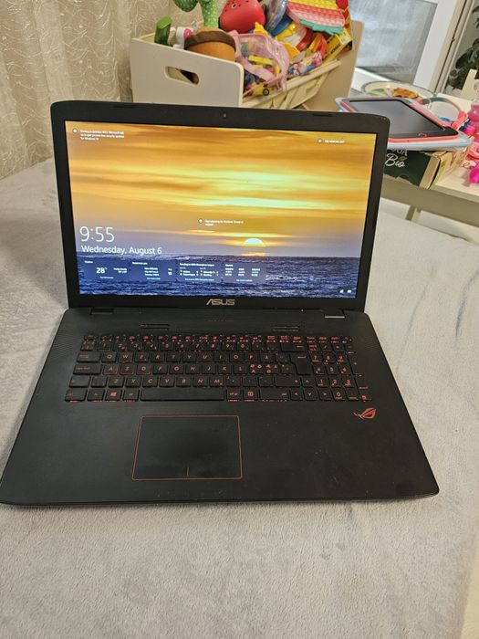Laptop gaming Asus Rog i7 ram 16Gb Gtx 4Gb DISPLAY 17 Gta Fortnite CS ...