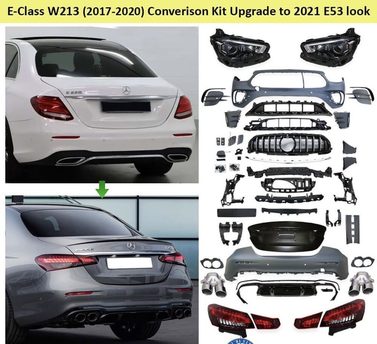 Mercedes benz w213 restailing body kit: 3 000 у.е. - Автозапчасти ...