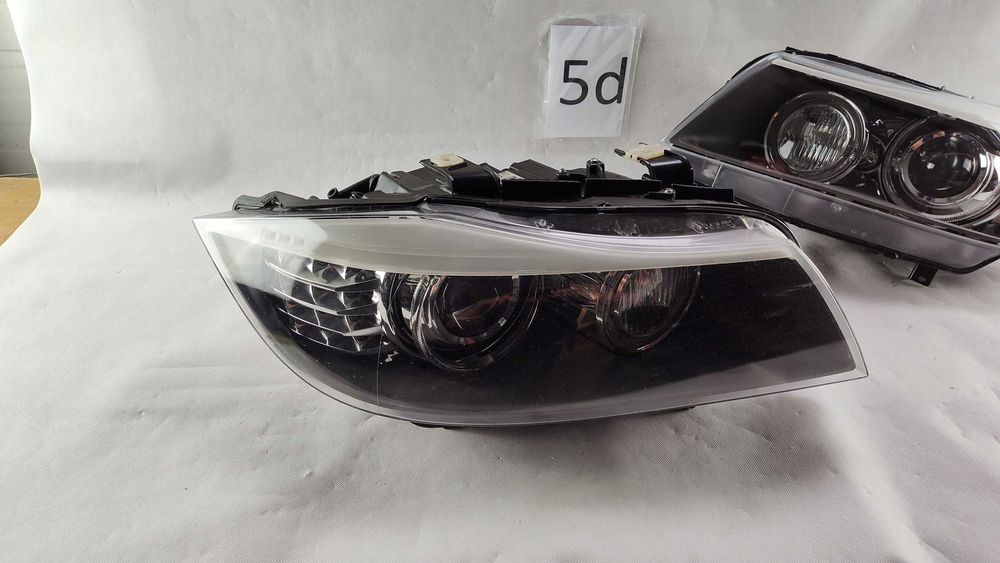 Bmw 3 E90 E91 lci far bixenon stanga dreapta faruri led adaptiv xenon ...