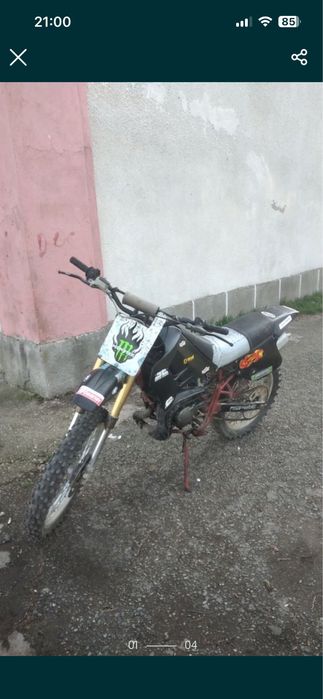 Cross yamaha dt 125 r Coronini • OLX.ro