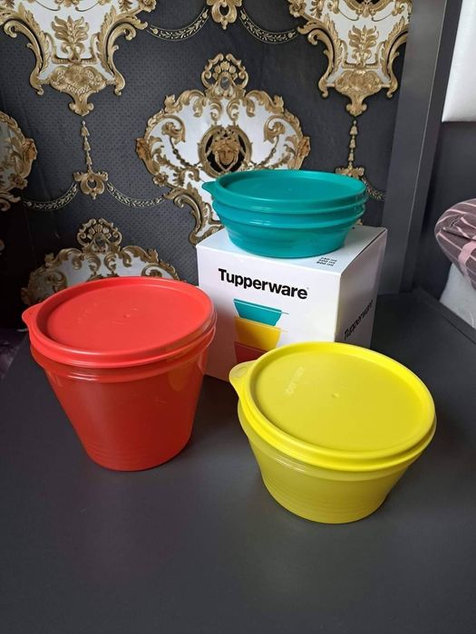 Tupperware Комплект от 3 броя купи за хладилник гр. София Надежда 2 • OLX.bg