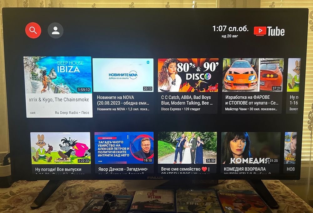 Телевизор Finlux 43” гр. Търговище Боровец • OLX.bg