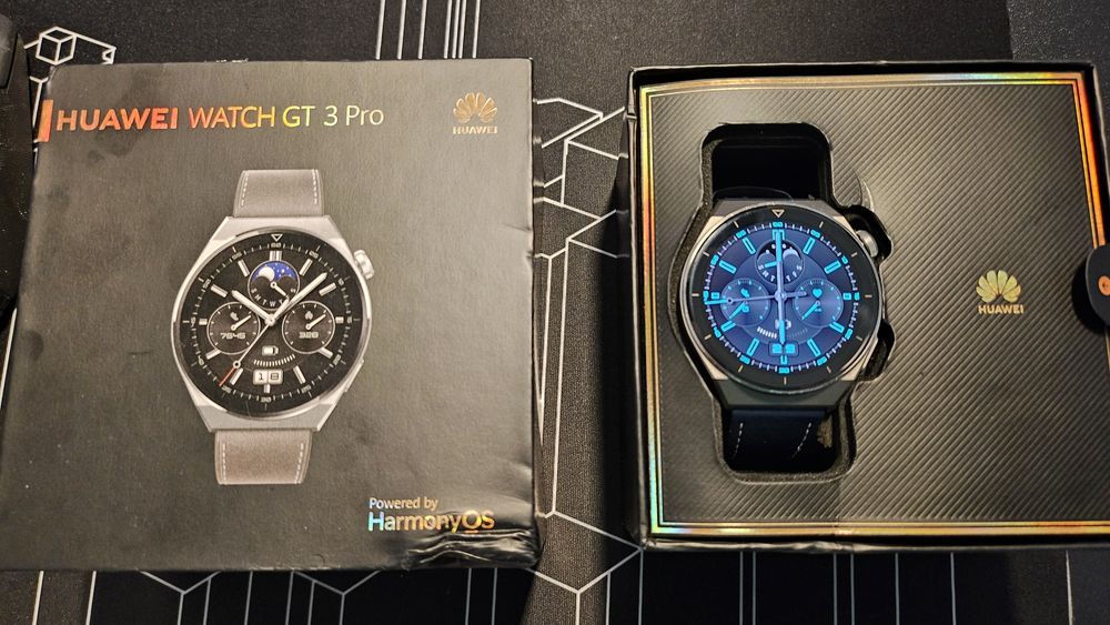 Smartwatch Huawei GT3 Pro, Titan Tunari • OLX.ro