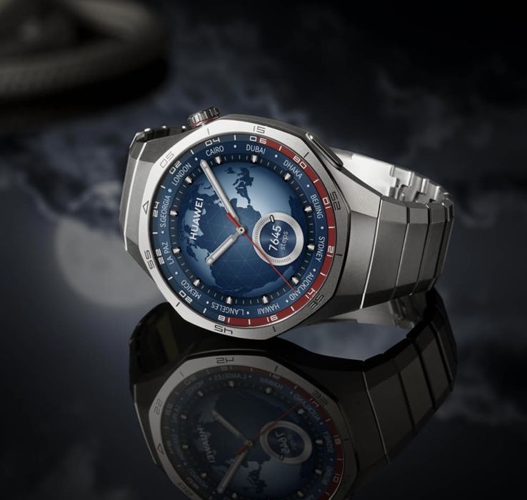 НОВ!!! Смарт часовник Huawei Watch GT 5 Pro, 46mm, Titanium гр. Стара ...