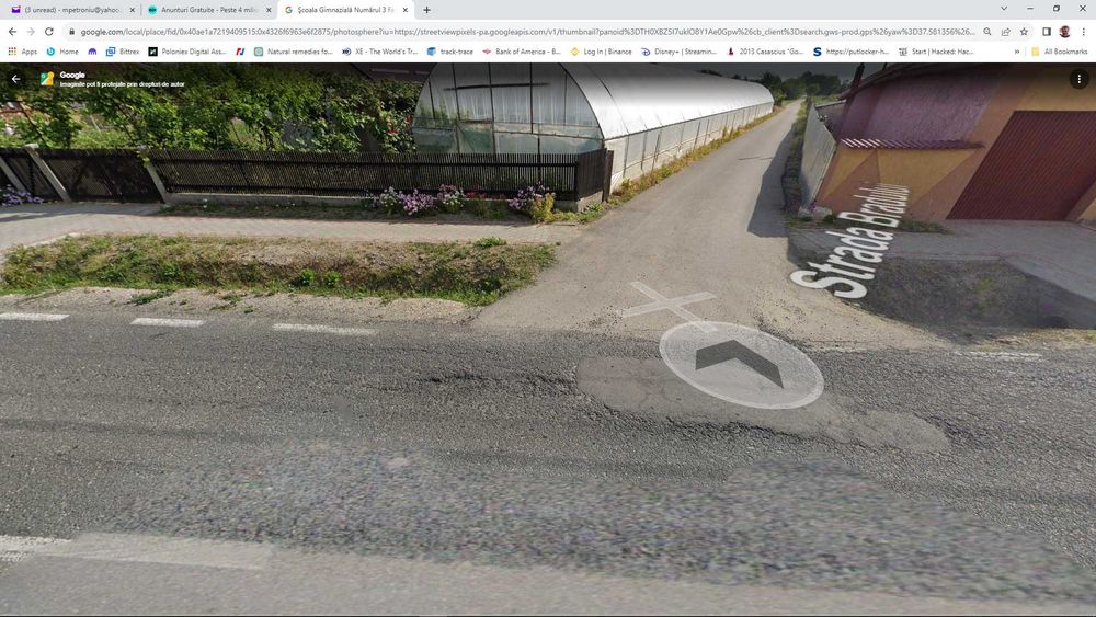 Gradistea ,la iesire in Falastoaca , Locatie ,asfalt ,utilitati 1140m2 ...