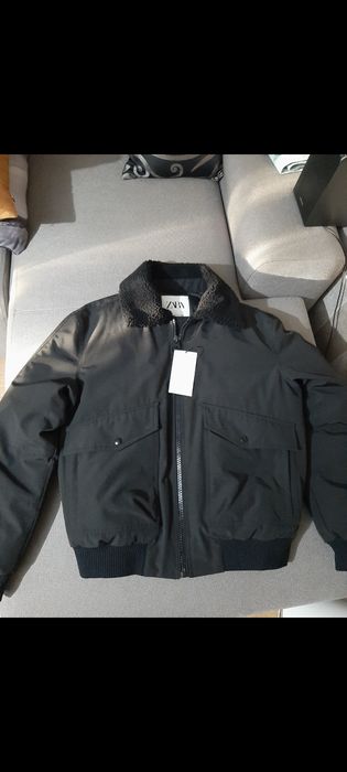 Geaca Zara aviator groasa,matlasata,model Dsquared, L 42 Bucuresti Sectorul 6 • OLX.ro