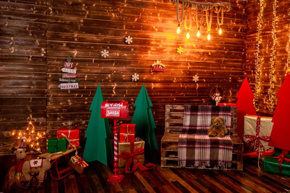 Fundal foto rustic din lemn (studio foto, lambriuri, podea lemn ...