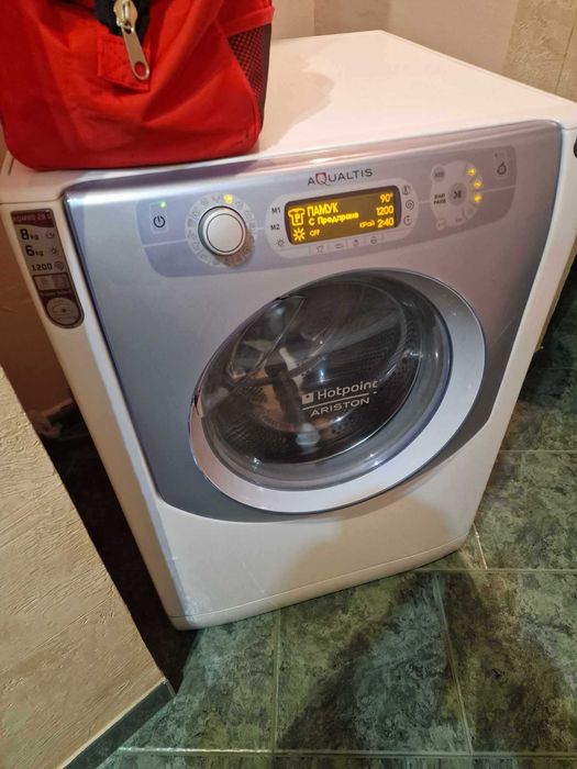 Пералня със сушилня - работеща Ariston Hotpoint гр. София Лагера • OLX.bg