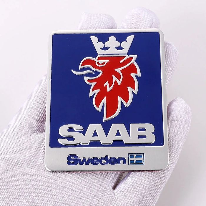 Emblema SAAB / Accesorii auto / Sticker Stema Sigla Embleme Bucuresti ...