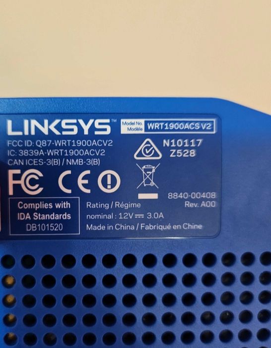 Linksys WRT1900ACS V2 рутер гр. София Хиподрума • OLX.bg