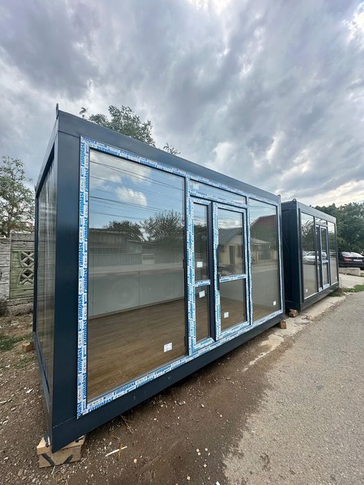 Vand container modular tip vitrina Pitesti • OLX.ro