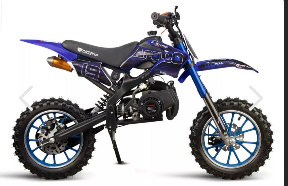 Motociclete copii 49cc pe benzina /moto-cross 49cc alfarad/kxd/extreme ...