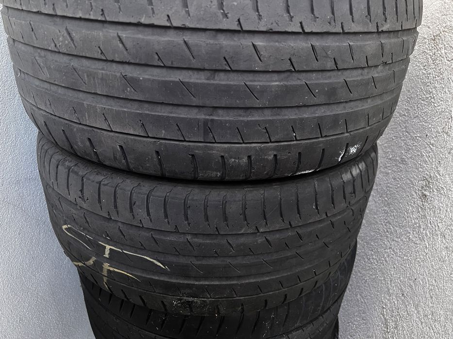 Vând set cauciucuri 245/45/R18 Continental Arad • OLX.ro