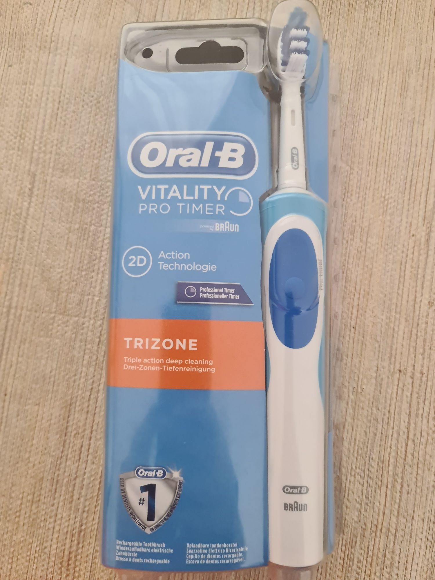 Електрическа четка за зъби Oral-B, Braun Vitality pro timer гр. Върбица ...